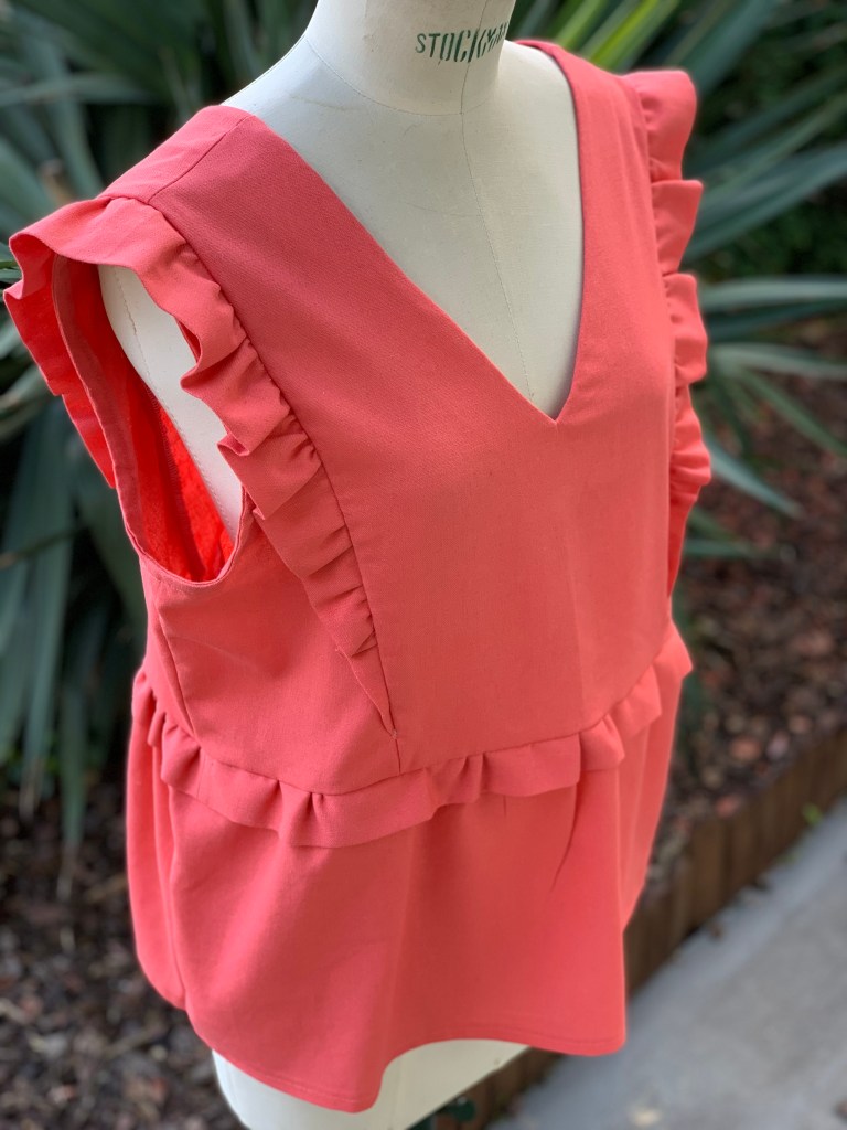 Le top Pamplemousse de Craftine – Comme une petite envie…